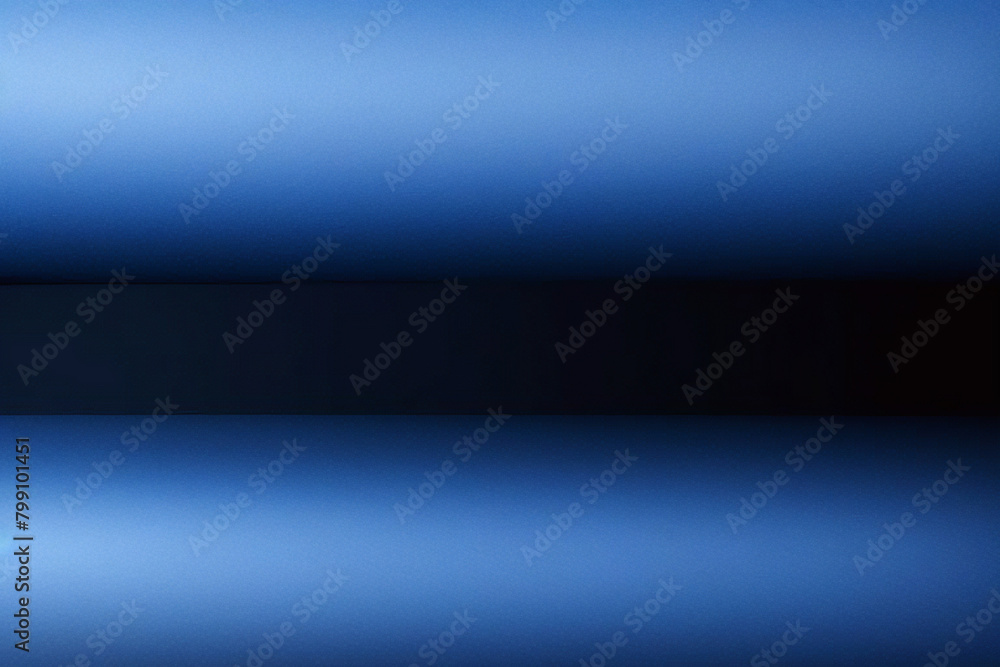 Fondo azul vacío y foco con estudio para mostrar o diseñar. Fondo en ...