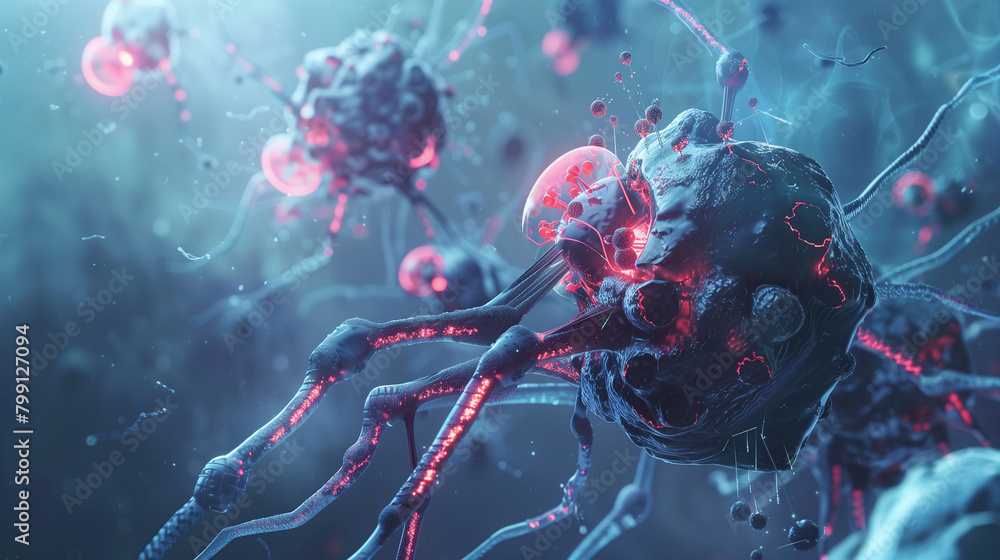 how nanobots work together to repair damaged cells inside the human ...