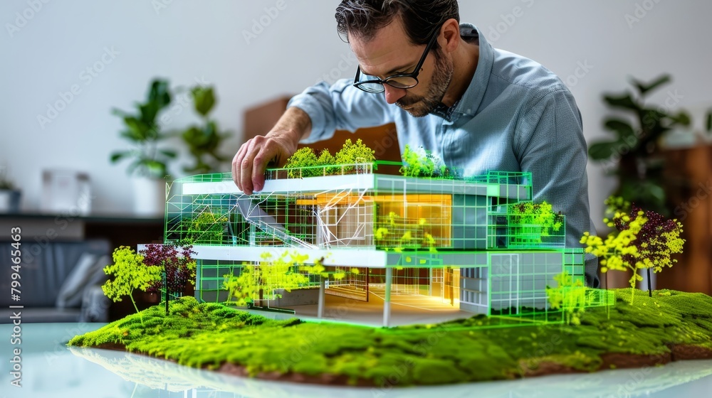 Sustainable Architecture Innovative 3D Holographic Design Tool for ...