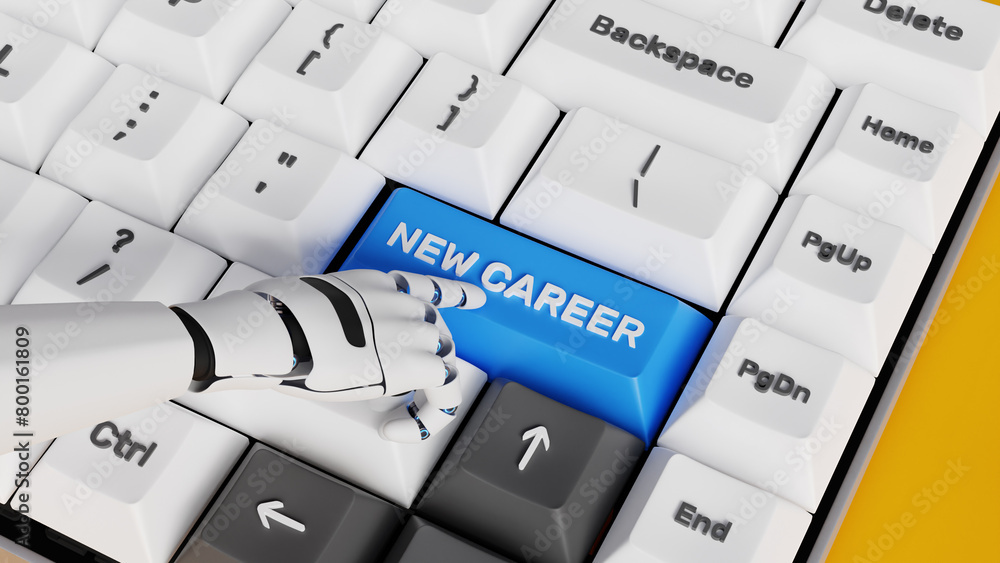 Career opportunity, start business with AI. Technology startup ...