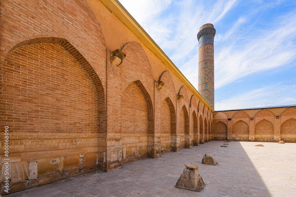 Bibi-Khanym Mosque in Samarkand, Uzbekistan, Central Asia - Built in ...