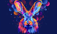 Rabbit Portrait Character Art Print Free Stock Photo - Public Domain ...