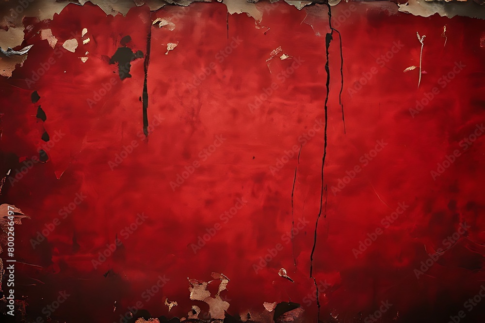 Red backround Abstract painting made with red color for backgrounds ...