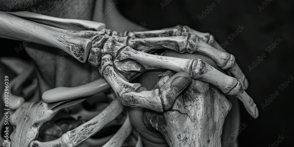 Ilustración de Stock Proximal Humerus Fracture: The Shoulder Pain and ...