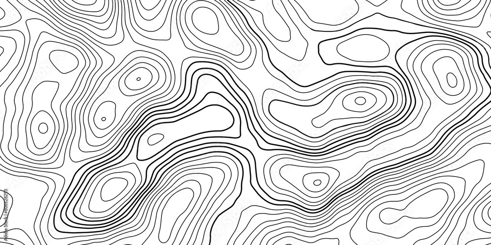 Topography map background. Vector banner. Topography map background ...