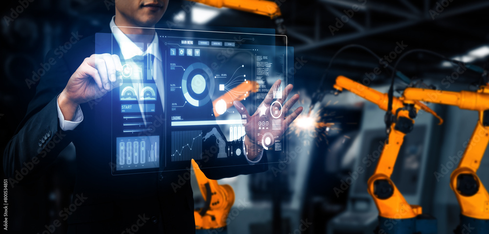 MLP Advanced robot arm system for digital industry and factory robotic ...