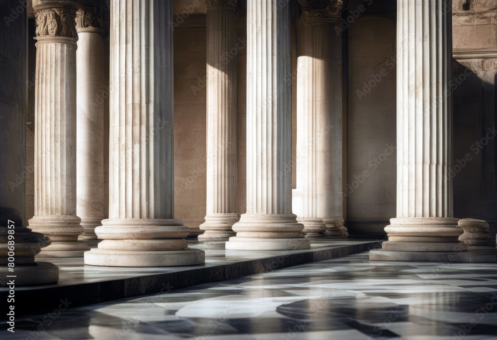 'PNG Three pillars Greek ancient columns isolated marble transparent ...