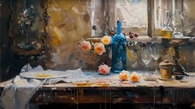 Digital Painting Still Life Free Stock Photo - Public Domain Pictures