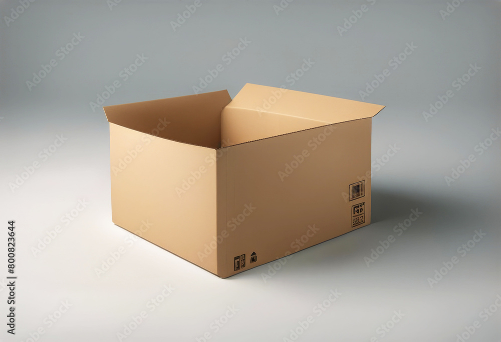 'image conceptual box 3d cardboard background white re pile lot falling ...