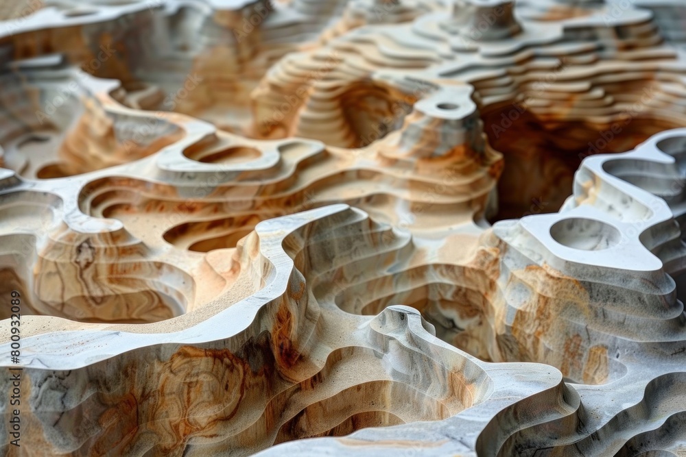 Behold the topography from on high, where sand and mathematics ...