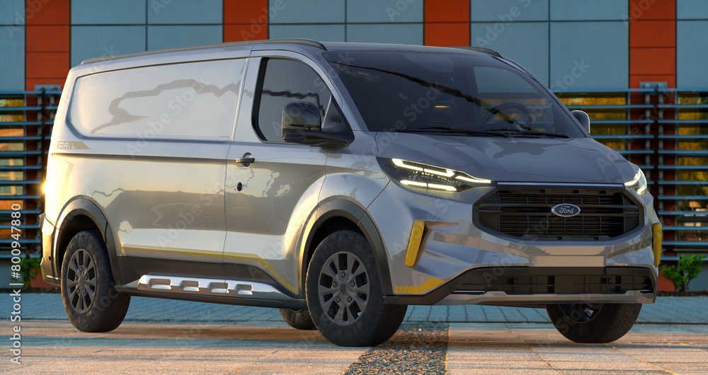Ford Transit Custom: the all-new 2024 model Stock Photo | Adobe Stock