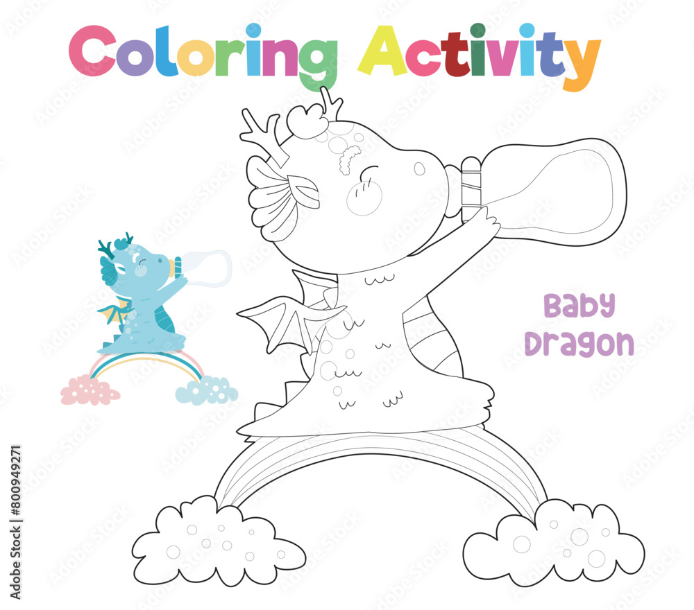 Coloring worksheet page. Educational printable coloring worksheet ...