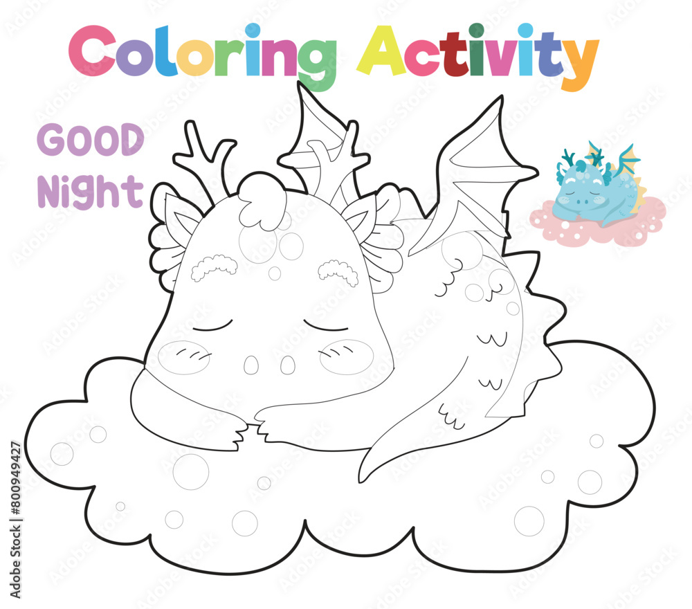 Coloring worksheet page. Educational printable coloring worksheet ...
