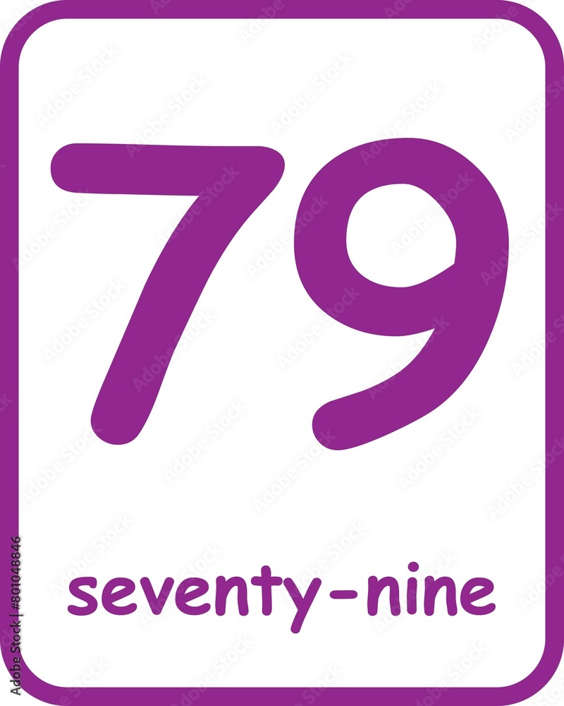Flashcard for homeschool, Kindergarten and Pre-Flashcard Numbers for ...
