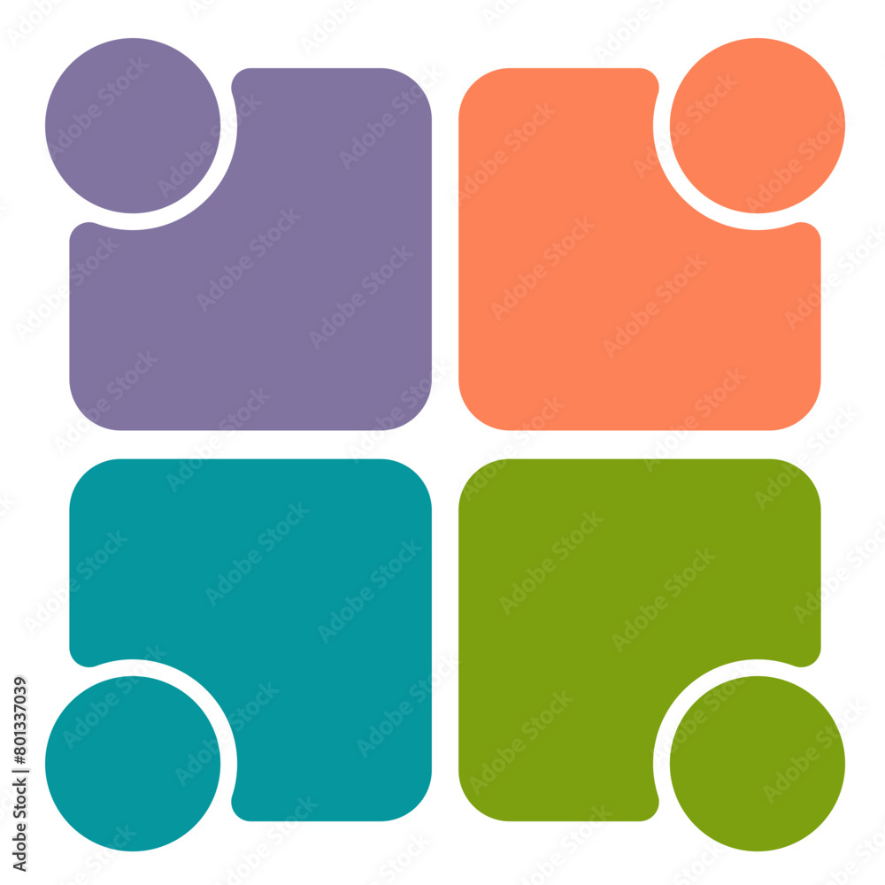 4 List Step or Process Infographic Diagram Presentation Element Vector ...