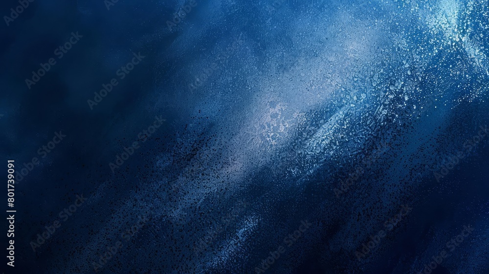 deep indigo navy blue gradient background with bright light and grainy ...