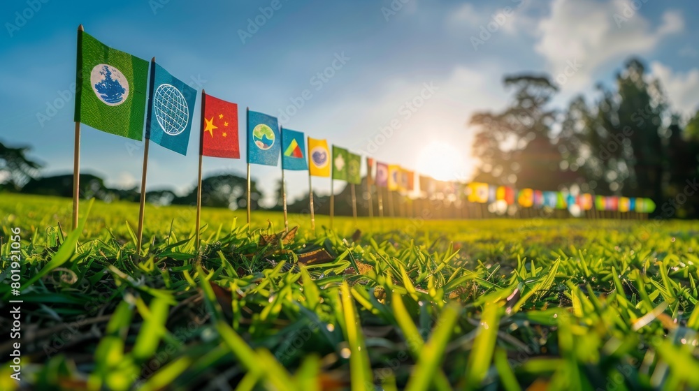 Sustainable development goals. SDGs. World Environment Day background ...