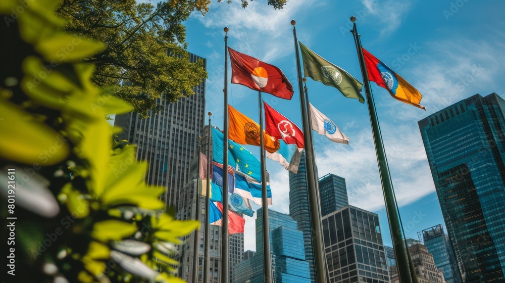 Sustainable development goals. SDGs. World Environment Day background ...