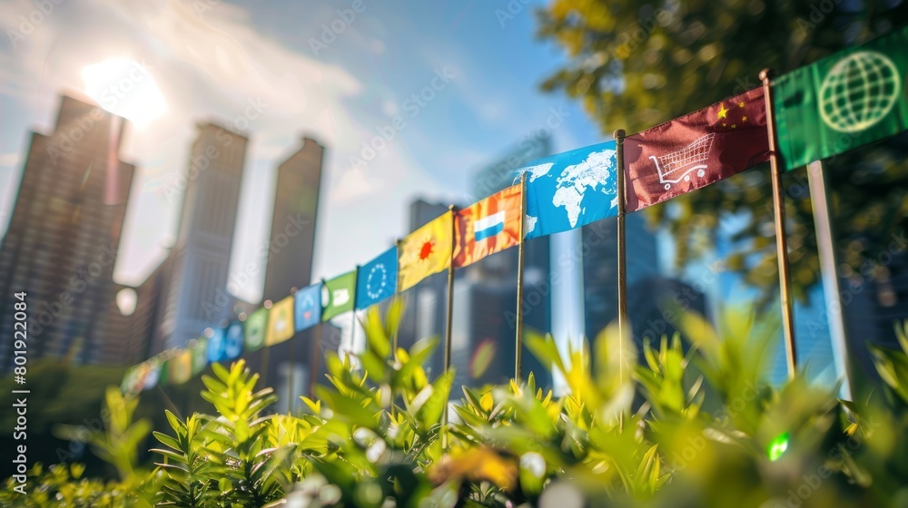 Sustainable development goals. SDGs. World Environment Day background ...