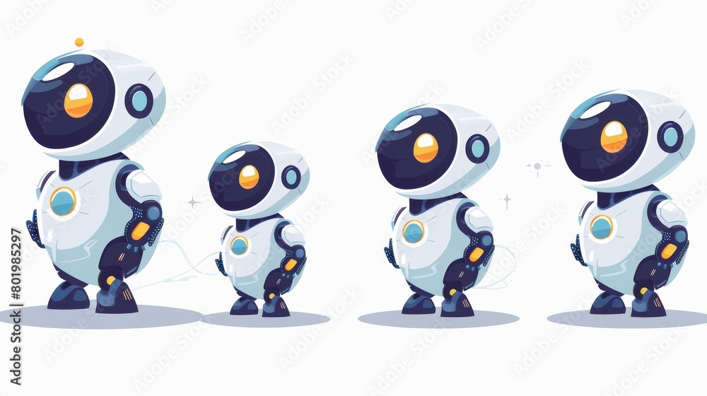 Intuitive AI robot character evolution for video game tech. Future ...
