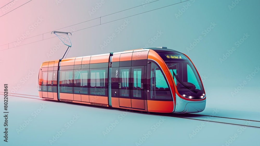 The future of public transportation is here. The new sleek design of ...