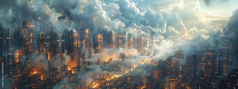 Interactive display in a floating library where visitors can float with ...