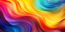 Rainbow Ribbon Background Free Stock Photo - Public Domain Pictures