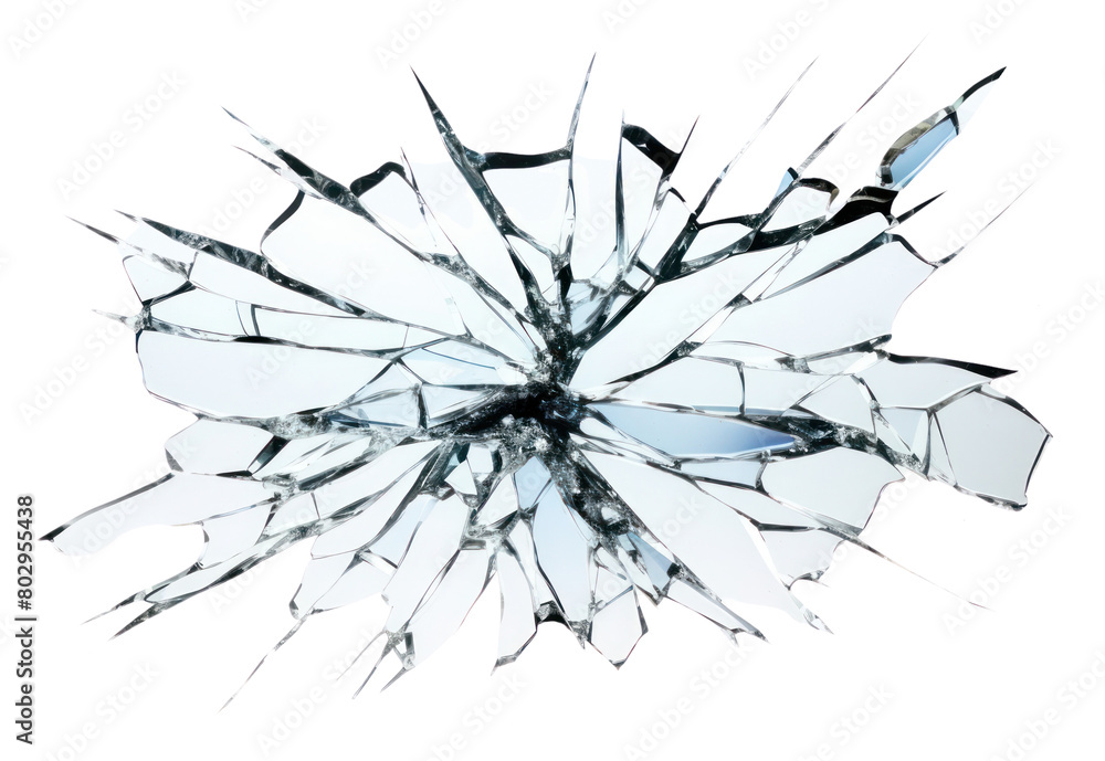 PNG Broken glass backgrounds white background destruction. Stock Photo ...