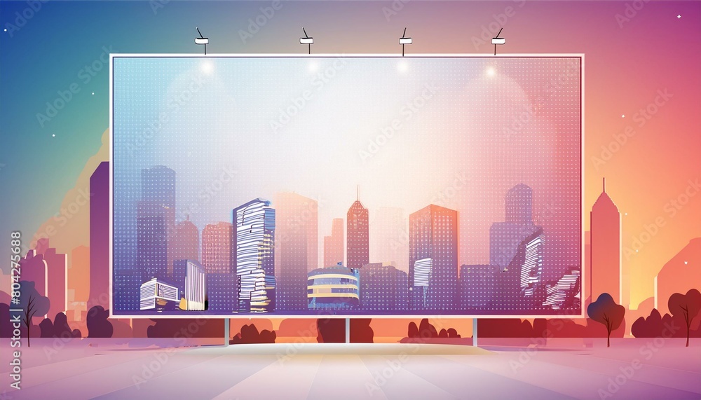 Illustration Stock vector realistic isolated LED screen background: A ...