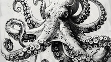 Squid Octopus Myth Of Seafaring Free Stock Photo - Public Domain Pictures