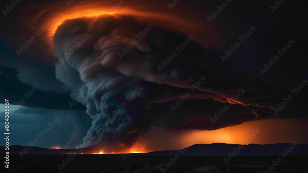 fire, volcano, hot, lava, eruption, magma, background, red, volcanic ...