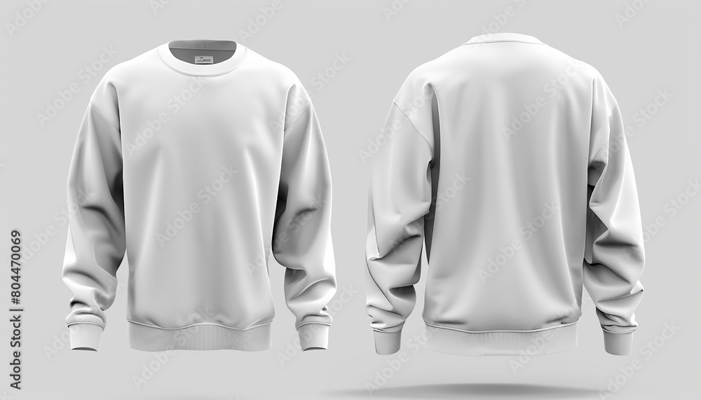 full selves simple white shirt front and back mockup with simple ...