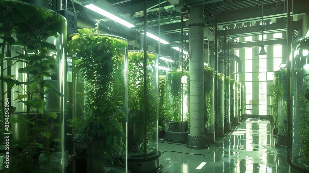 Plant-based bioreactors harnessing the power of photosynthesis to ...