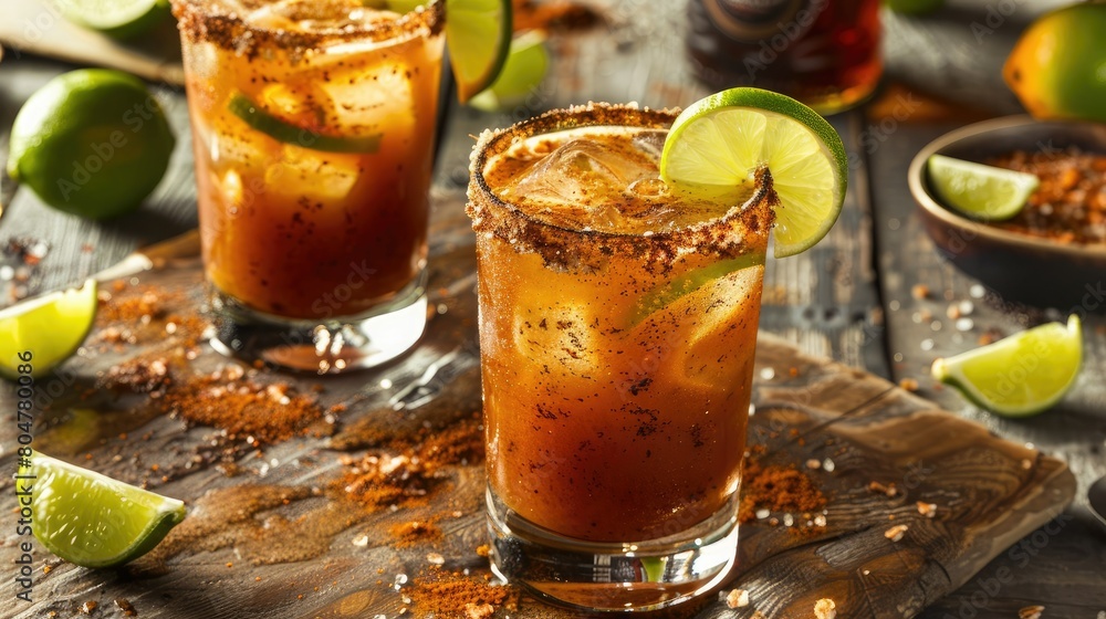 Get ready to whip up a delicious Michelada a classic Mexican cocktail ...