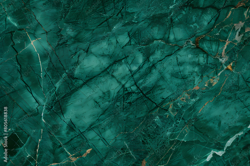 Emerald green marble texture. Abstract background with veins. Natural ...