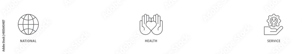 NHS icon packs for your design digital and printing of globe, hospital ...