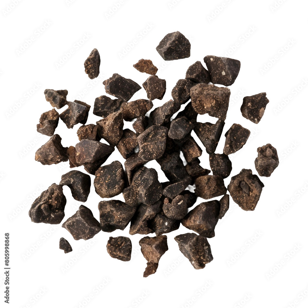 Pig droppings, transparent background, isolated image, generative AI ...