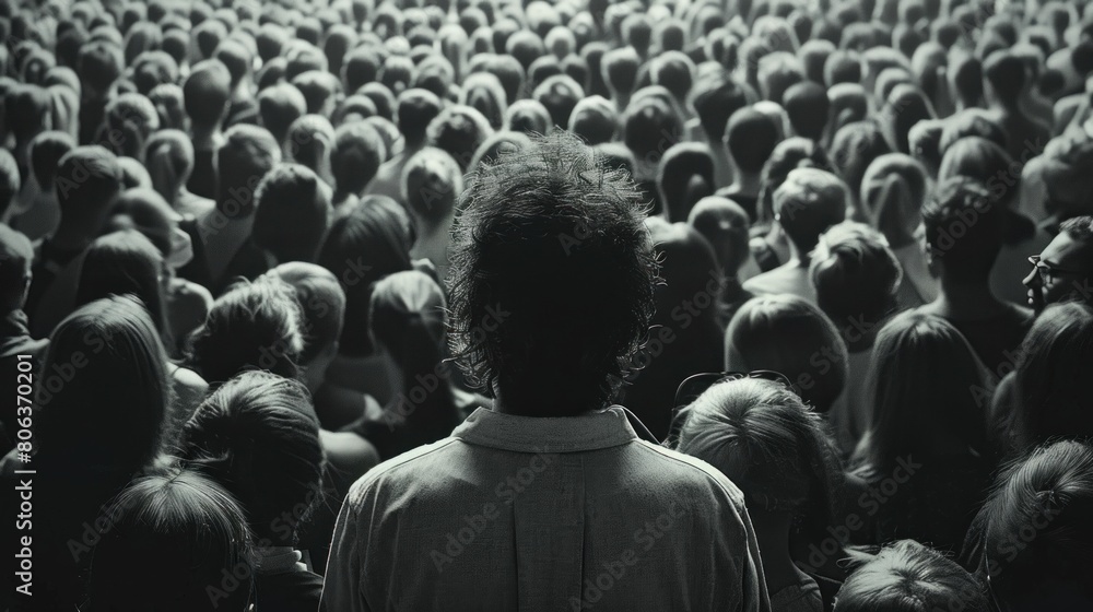 Amidst the sea of bodies, each person finds their own path to happiness ...