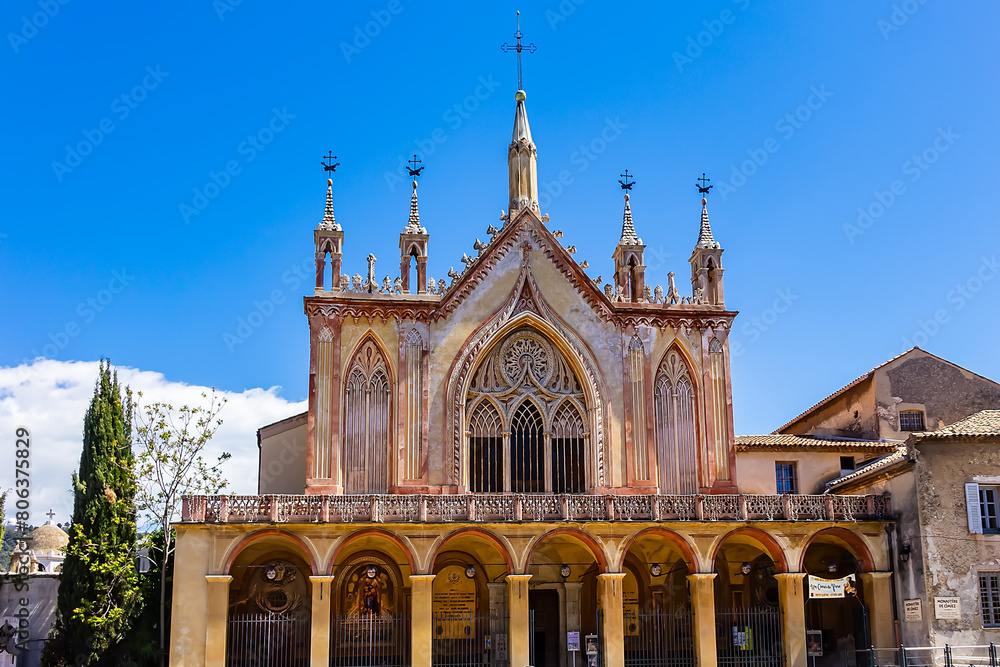 Stock-Foto „Cimiez Franciscan Church and Monastery of Nice (also known ...