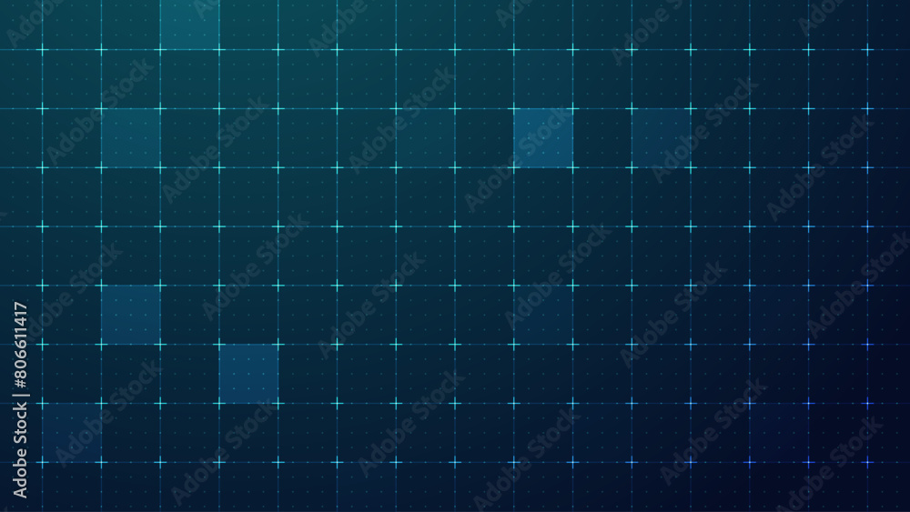 Grid for Virtual Technology Futuristic User Interface HUD. Dark ...