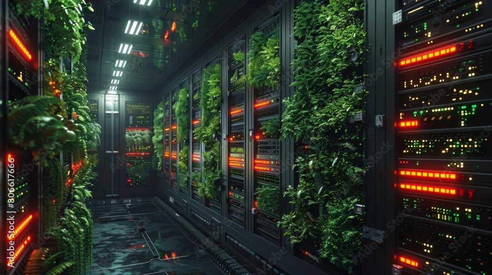 Graphic depiction of a vertical farm, using simple shapes and a ...