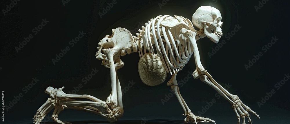 Dynamic 3D model demonstrating the effect of obesity on the skeletal ...