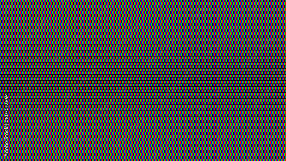 Analog TV Screen Close Up Texture. RGB LED Panel Pixels. Red Green Blue ...