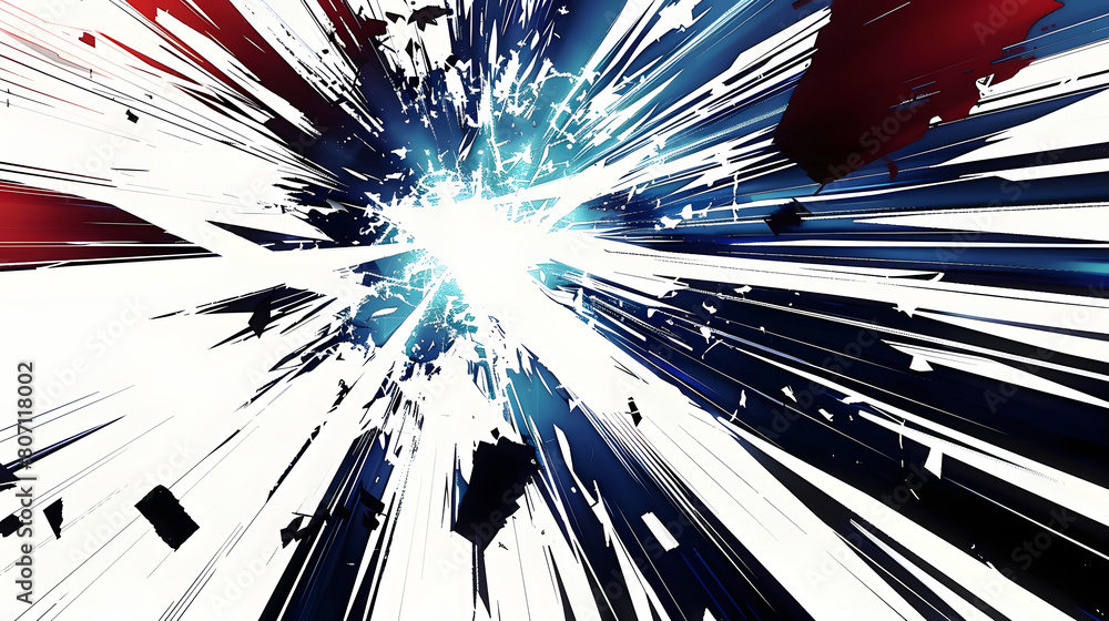 Experience the dynamic energy of manga and anime style comic speed ...
