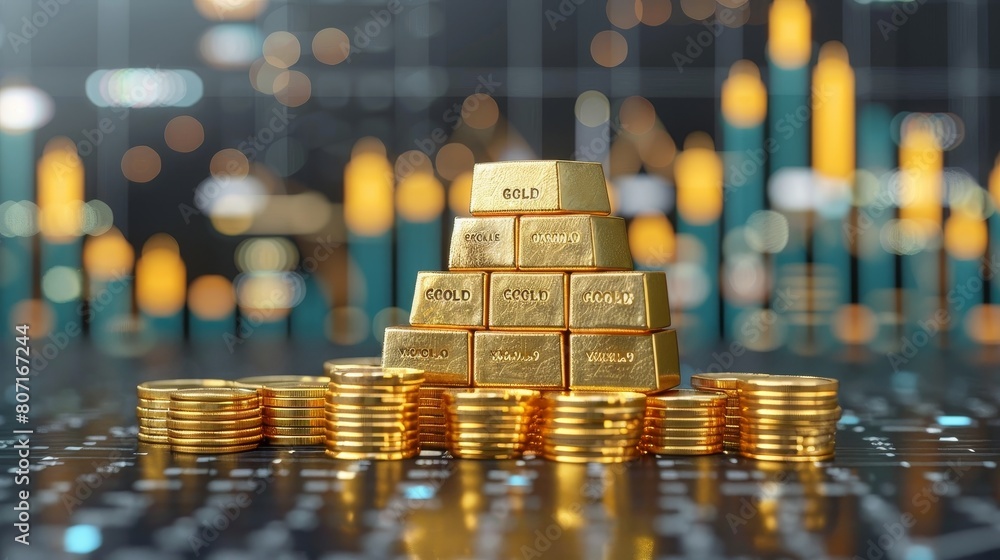 Design an infographic explaining the different types of gold ...