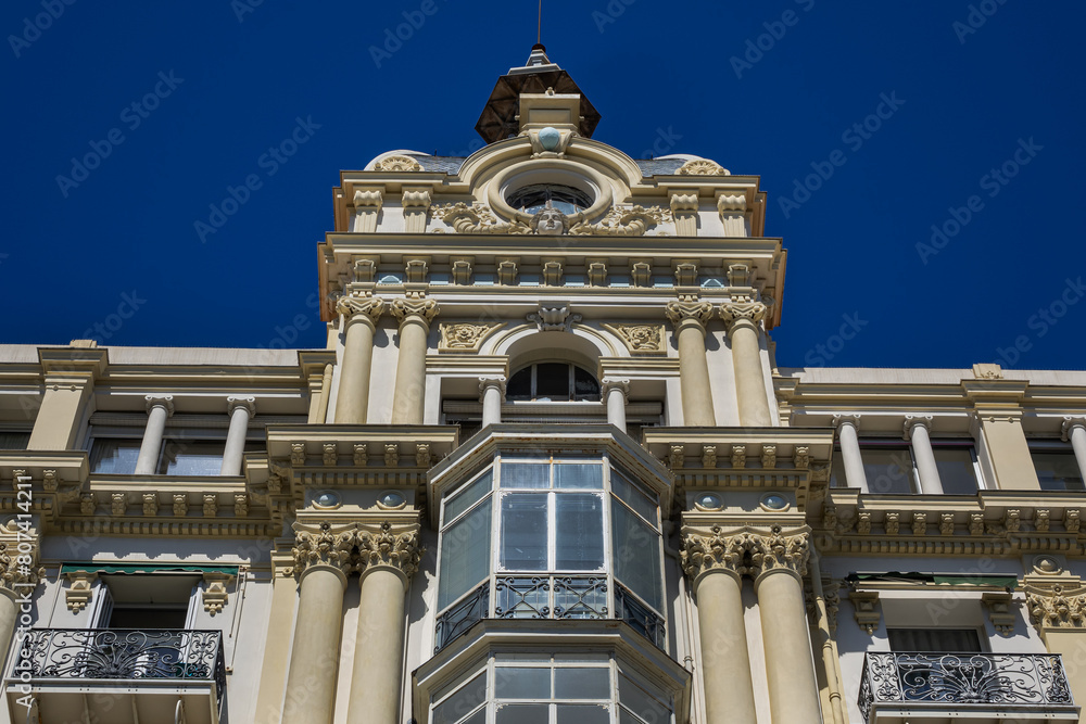 Belle Epoque style hotel "Excelsior Regina Palace" (1897). Regina ...