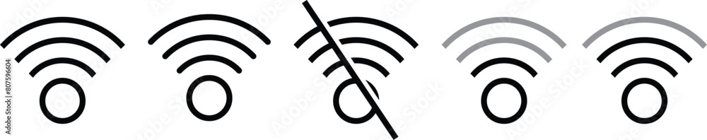 Collection of stock vector images depicting symbols and icons related ...