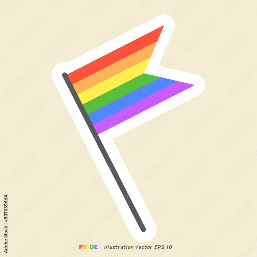 Pride flags, gender signs, rainbow,LGBTQ pride community Symbols, Vector set of LGBTQ, Vector ...