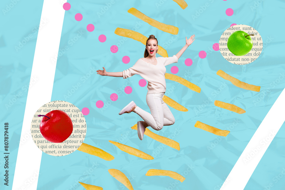 Artwork composite collage of blue color doodle line draw silhouette ...