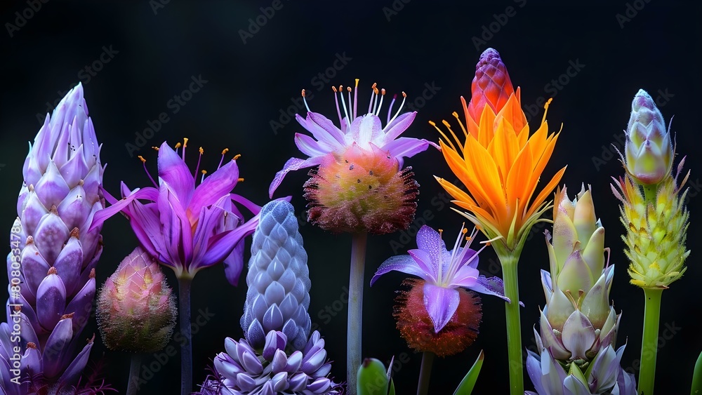 Unique Adaptations and Petal Shapes of Various Plants and Flowers ...